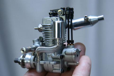 Microwings FX-10S 4 Zamanlı Micro Glow Motor | OKMODEL